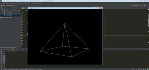 David Alejandro Mendoza Martínez Practica Python 3d Cubo Y Piramide