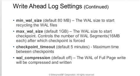 Module 5 Configuration Postgres Administration Essentials From Edb