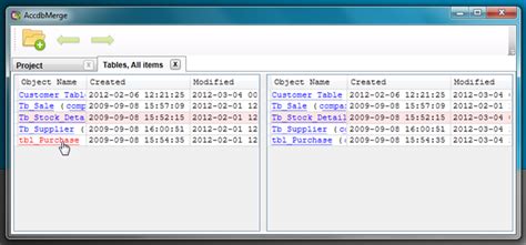 Compare Ms Access Databases Find Differences And Merge Objects Accdbmerge
