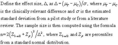 Sample Size For An Ordinal Outcome 2004 09 24