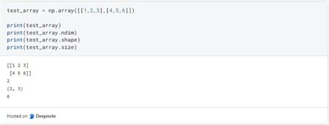 Was Ist Ein Numpy Array Data Basecamp