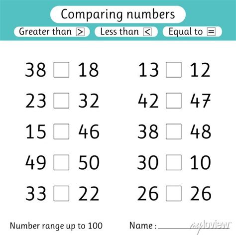 Greater Than Less Than Equal To