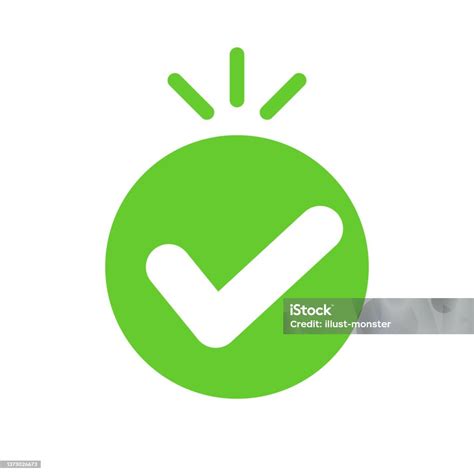 Pop Check Mark Icon Success And Authentication Vectors Stock Illustration Download Image Now