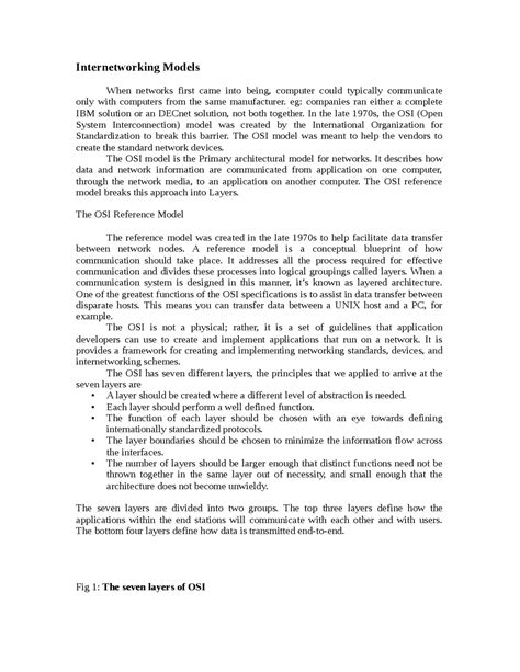 Computer Science Internetworking Models Lecture Vijay Anand