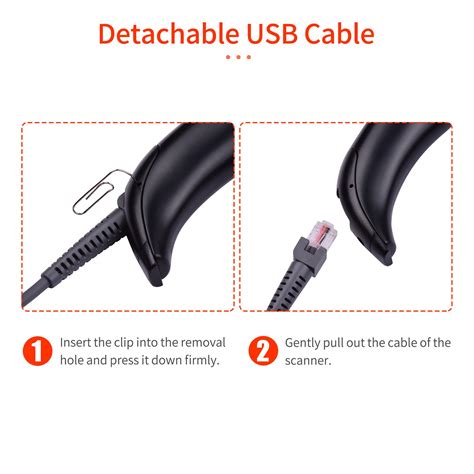 Handheld 1d2d Qr Barcode Scanner Usb Wired Bar Cod Grandado