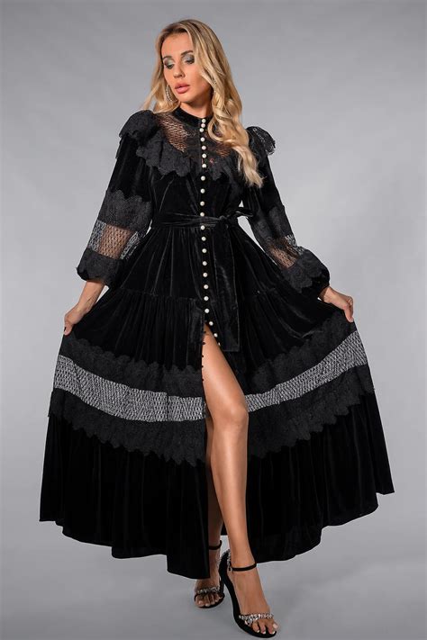 Mabel Layers Floral Lace Dress Acmefun Uk