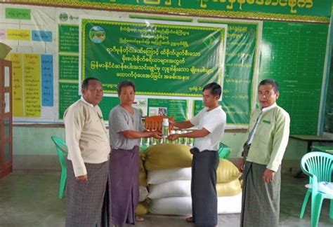 ဥတ္တရသီရိမြို့နယ်အတွင်း ရာဂီမုန်တိုင်းဒဏ်ကြောင့် ထိခိုက်ပျက်စီးသော မိုးစပါးစိုက်ဧရိယာများအတွက် မ