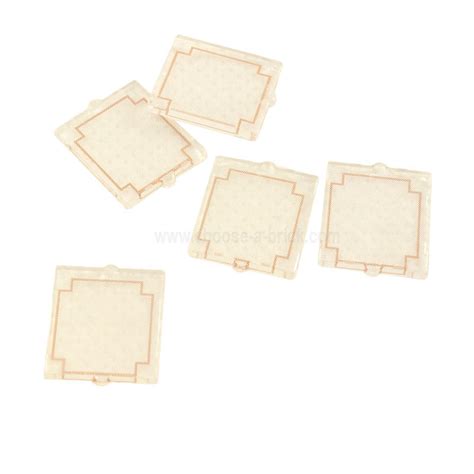 반투명 흰색 배경과 빨간색 기하학적 프레임 패턴이 있는 창문용 투명 유리 1 X 2 X 2 Choose A