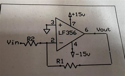 Solved Test The Circuit With A Dc Voltage Input Such As