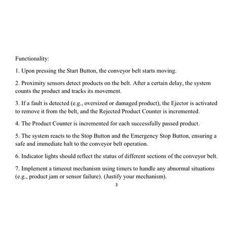 Solved Design And Program An Industrial Automation System