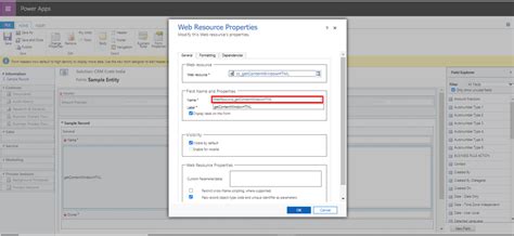 How To Pass The Form Context In Html Web Resource Of Dynamics 365 Crm Crate