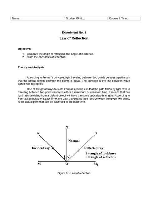 Experiment No 9 Pdf