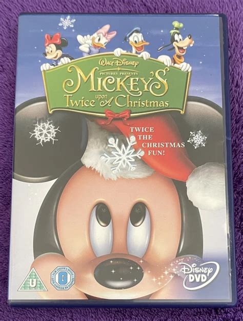 Mickeys Twice Upon A Christmas Walt Disney Cartoon Dvd Free Uk Pandp £3