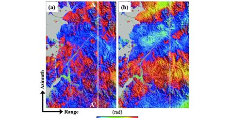 A Corrected Insar Interferograms Generated Using The Proposed Method Download Scientific
