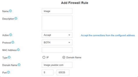 Firewall Rules