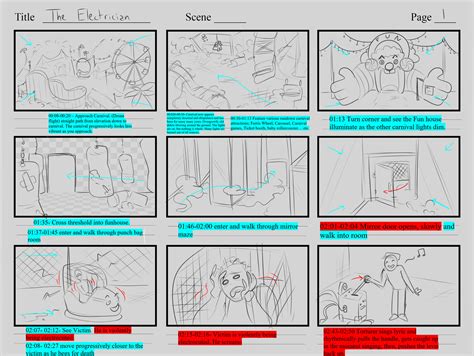 Artstation The Electrician Music Video Storyboard And Costume Design