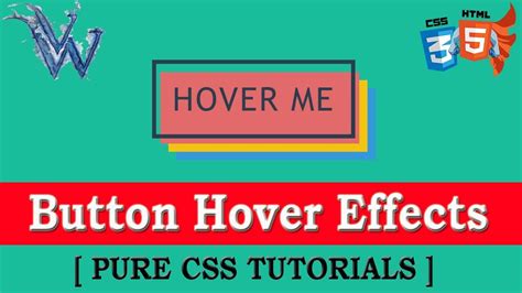 Triple Layered Button Hover Effect Css 2018 Cool Css Effects Pure Css Tutorial Youtube