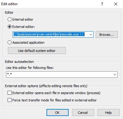 Neovide Doesn T Integrate With WinSCP Issue 1285 Neovide Neovide