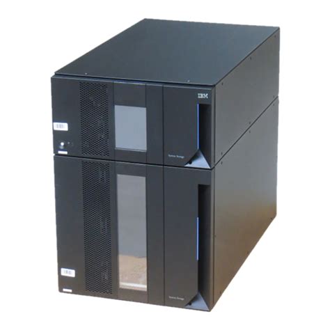 Ibm System Storage Ts3310 Tape Library Manuals
