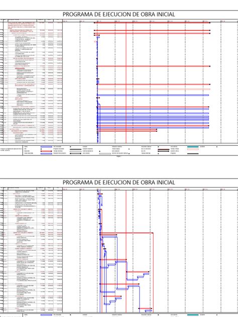 Programa De Ejecucion De Obra Pdf Bienes Raíces Ingeniería De Edificación
