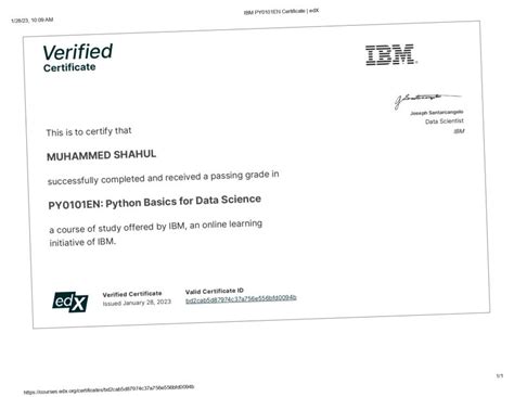 Muhammed Shahul On Linkedin I Have Earned A Python Certification