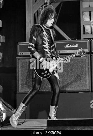 Ace Frehley Of Kiss Perform In Concert During The Elder Album In 1981