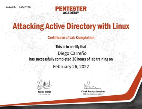 Diego Carreño Rejano On Linkedin Activedirectory Windows Linux Redteam Infosec Pentest