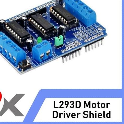 Jual L293d Arduino Motor Driver Shield H Bridge Uno Mega Shopee Indonesia