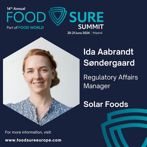 Food Sure Summit On Linkedin European Food Sure Summit Speaker