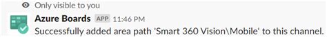 use azure boards with slack azure boards microsoft learn