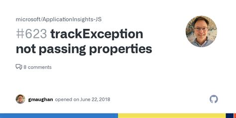 Trackexception Not Passing Properties · Issue 623 · Microsoft