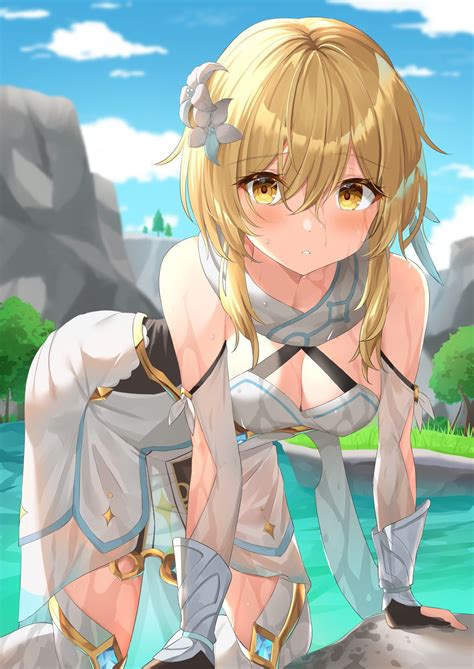 Lumine Genshin Impact Drawn By Kanaria Hisagi Danbooru