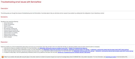 ServiceNow Knowledge Base Template Code For Our Tr ServiceNow Community
