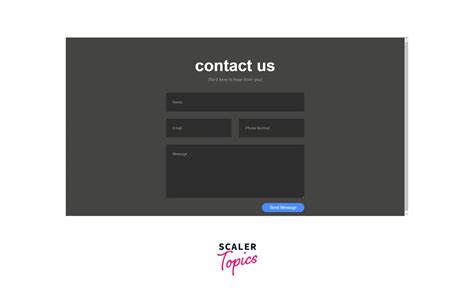 Projects To Improve Your Bootstrap Design Skills Scaler Topics