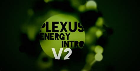 Plexus Energy Intro V After Effects Project Files VideoHive
