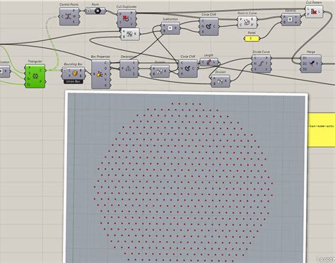 Uniformly Spaced Circle Mesh Has Some Artifacts Python Grasshopper McNeel Forum
