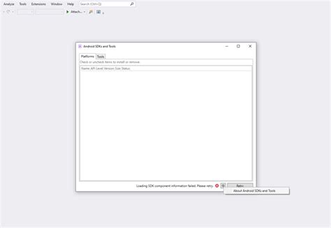 Ssl Unable To Download Android SDK From Visual Studio Stack Overflow