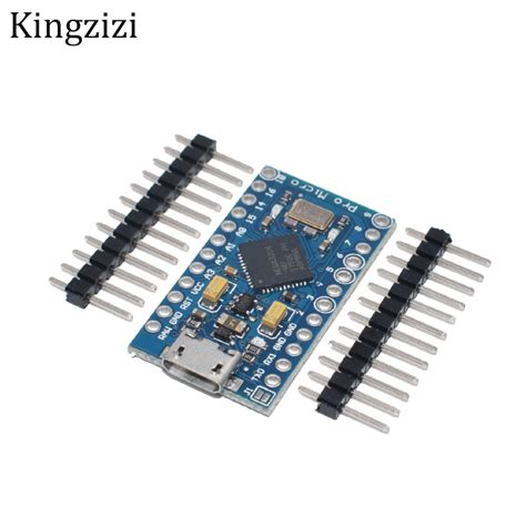 Pro Micro Atmega32u4 5v 16mhz Replace Atmega328 For Arduino Pro Mini With 2 Row Pin Header For