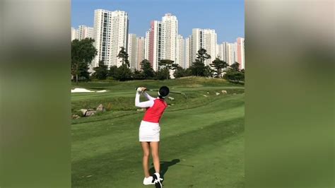 Klpga 남우리 프로골퍼미녀골퍼아름다운스윙 Youtube