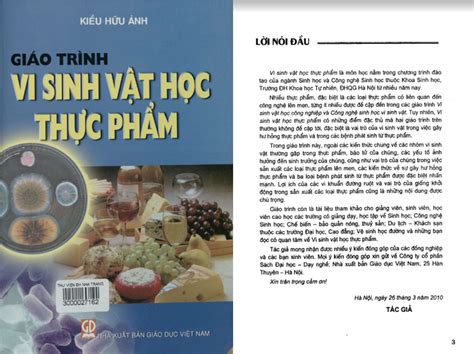 Giáo trình vi sinh vật học thực phẩm PDF ViệcLàmVui Com