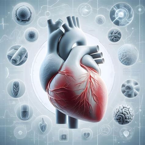 3d Anatomically Detailed Human Heart Model Premium Ai Generated Image