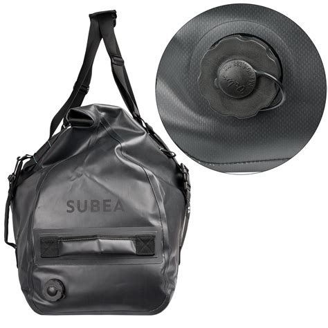 Diving Bag Watertight Ipx6 100 L Black Grey Decathlon