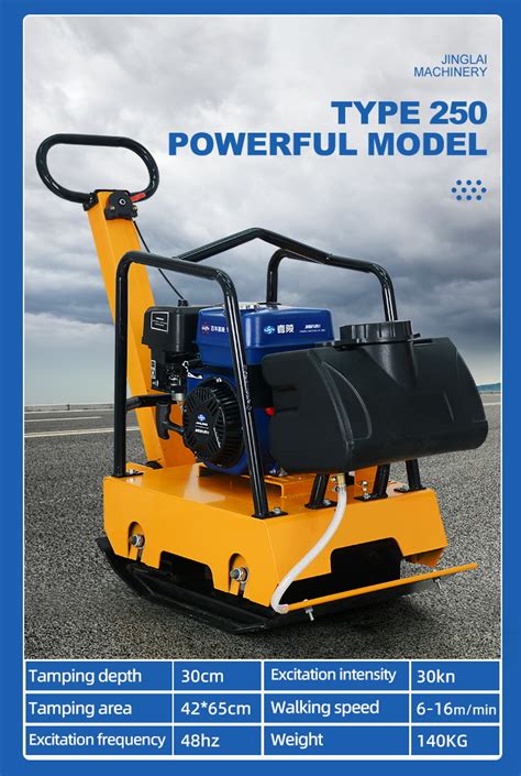 Honda Engine Plate Compactor Manual Vibrating Earth Compactorplate