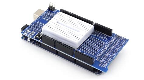 Arduino Mega Proto Shield Və Mini Breadboard Makerstore Azerbaijan