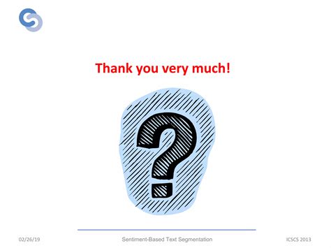 Sentiment Based Text Segmentation Ppt