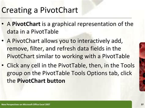 Ppt Excel Tutorial 5 Working With Excel Tables Pivottables And Pivotcharts Powerpoint