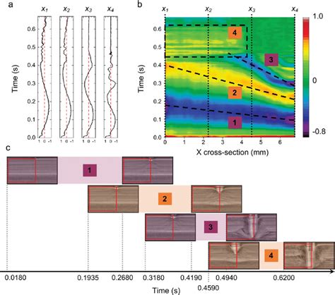 Various Events Captured By The Spatiotemporal Cross Correlation Map In Download Scientific