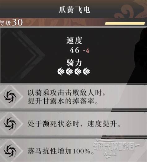 真三国无双起源全马匹图鉴及获取方法 赤兔马怎么获得