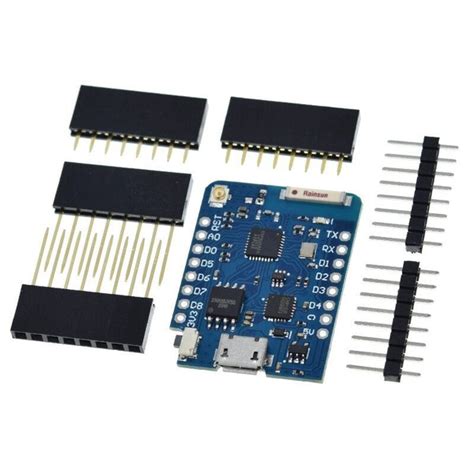 Контроллер Wemos D1 Mini Pro на базе Esp8266ex 16Мб Flash разъём