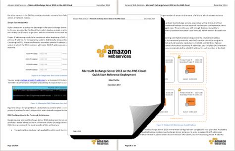 AWS Quick Start Reference Deployment Exchange Server 2013 AWS News Blog